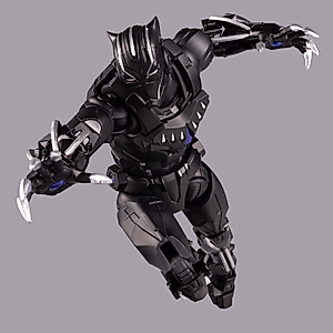 千値練(Sentinel) Fighting Armor Black Panther Non-Scale ABS & Diecast Painted Complete Action Figure