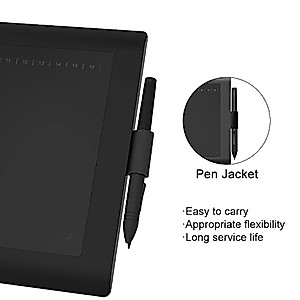 GAOMON M106K 10 x 6 Inches Painting Digital Graphics Pen Tablet with 12 Express Keys and 16 Softkeys Black