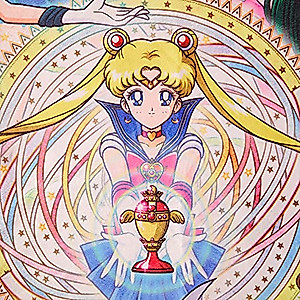 Great Eastern Entertainment Sailor Moon S Throw Blanket, Multicolor, 48" Wide x 60" Long