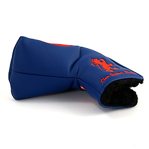 Lion Custom Shop America Shield Blade Putter Headcover, Blue