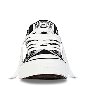 Converse Chuck Taylor All Star Low Top, Black/White, 10.5 Women/8.5 Men