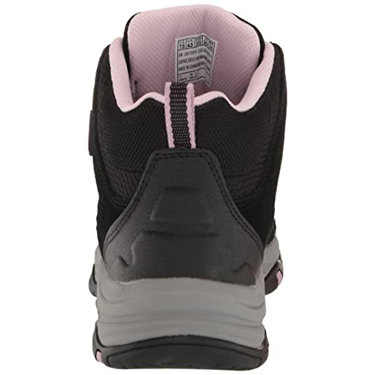 Skechers Sport Women's Women's Trego-Alpine Trail Hiking Shoe, BKLV=Black/Lavendar, 8