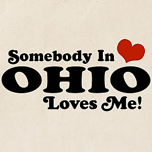 CafePress Somebody In Ohio Loves Me Tote Bag Canvas Tote Shopping Bag