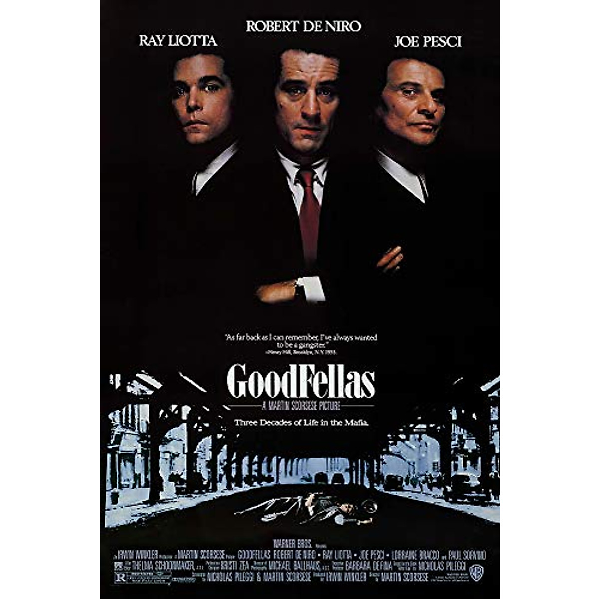 Goodfellas Movie Poster, Size 24x36