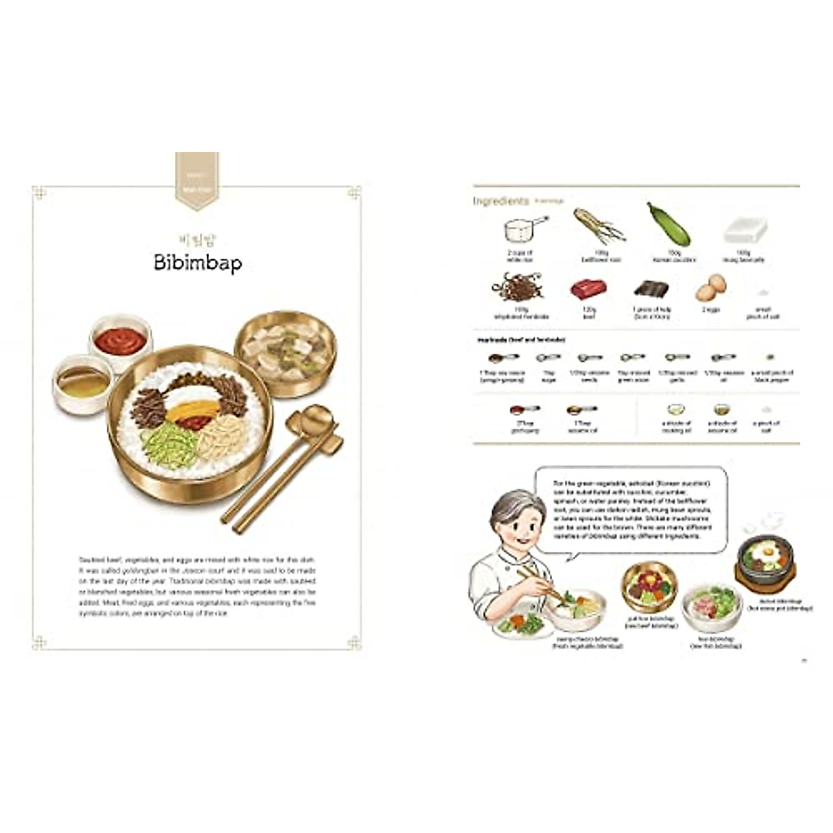 Korean Mother's Easy Recipes: Illustrated Korean Traditional Cooking