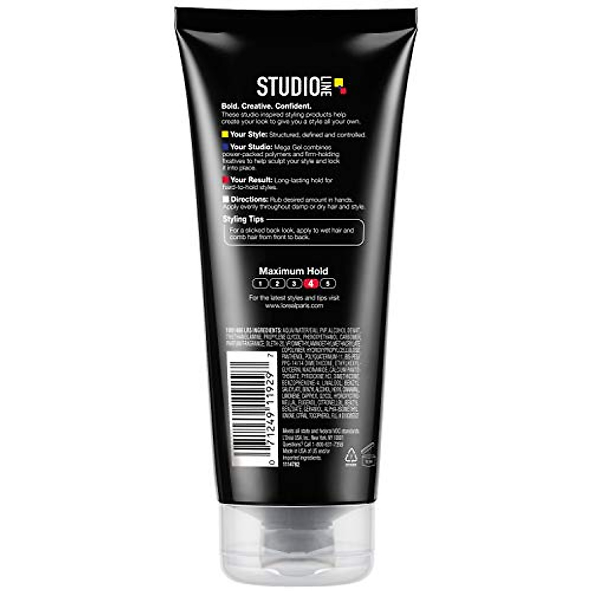 L'Oreal Paris Studio Line Mega Hair Gel, 6.8 Fl Oz