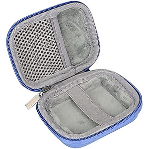 Hard Travel Case Replacement for Samsung T3 T5 Portable 250GB 500GB 1TB 2TB SSD USB 3.0 External Solid State Drives by co2CREA (Blue Case)