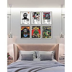 INGVY Mf Doom Operation Doomsday Poster Canvas Art Wall Picture Print Modern Family Decor 8x12inch(20x25cm)
