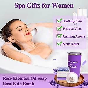 Birthday Gifts for Women, Gift Basket for Women Who Have Everything Christmas Stocking Stuffers Valentines Day Mother's Day Gifts for Wife Mom Sister Girlfriend from Daughter Son Husband Boyfriend