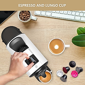 CHULUX Bafè-Pro Espresso Machine, Mini Espresso Machine for Nespresso Original Capsules, Single Serve Coffee Machine for Home Espresso & Lungo Maker, Italian ODE 20 Bar Pump