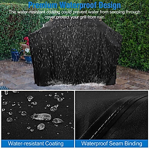 Griddle Cover for Blackstone 28 XL inch Griddle,Rip-Proof Upgraded Heavy Duty Material 75in Culinary Griddle Cover,Waterproof UV & Fade Resistant Flat Top Gas Grill Cover with Strap and Two Zippers