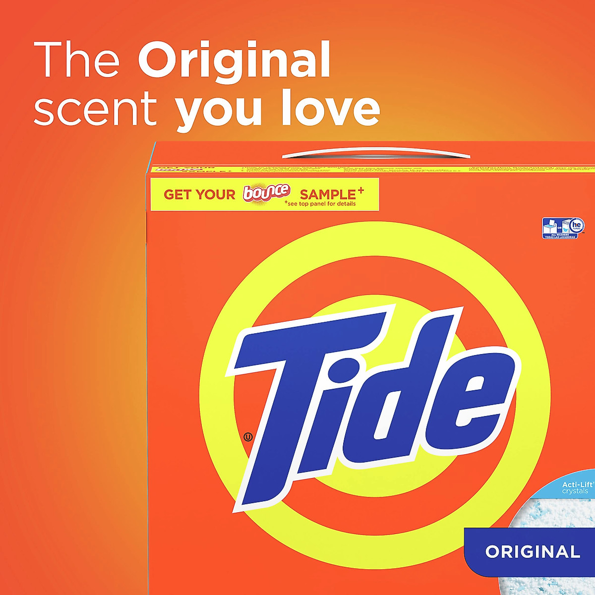 Tide Powder Laundry Detergent Original, 143 Ounce (Packaging May Vary)