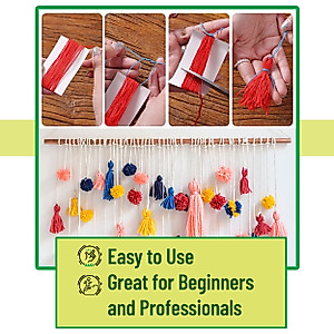 Mr. Pen- Embroidery Floss, 50 Skeins, Rainbow Colors Embroidery Thread with 5 Needles, Cross Stitch Thread, Friendship Bracelet String, Thread for Bracelet Making, Craft String, Strings for Bracelets