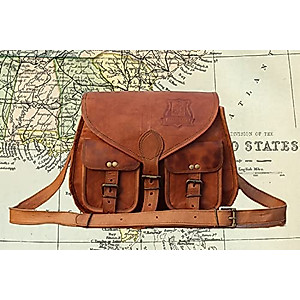 CREZY HORSE Leather Crossbody Bag for women purse tote ladies bags satchel travel tote shoulder bag