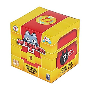 PET Simulator X - Mystery Pet Treasure Plush w/ Name Tag (One Randomized Collectible, Series 1) [Includes DLC]