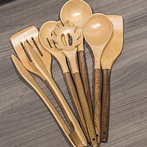 TAOBAO Kitchen Utensils Set, For Non-stick Pan Kitchen Tool Ladle And Wok Spatulas