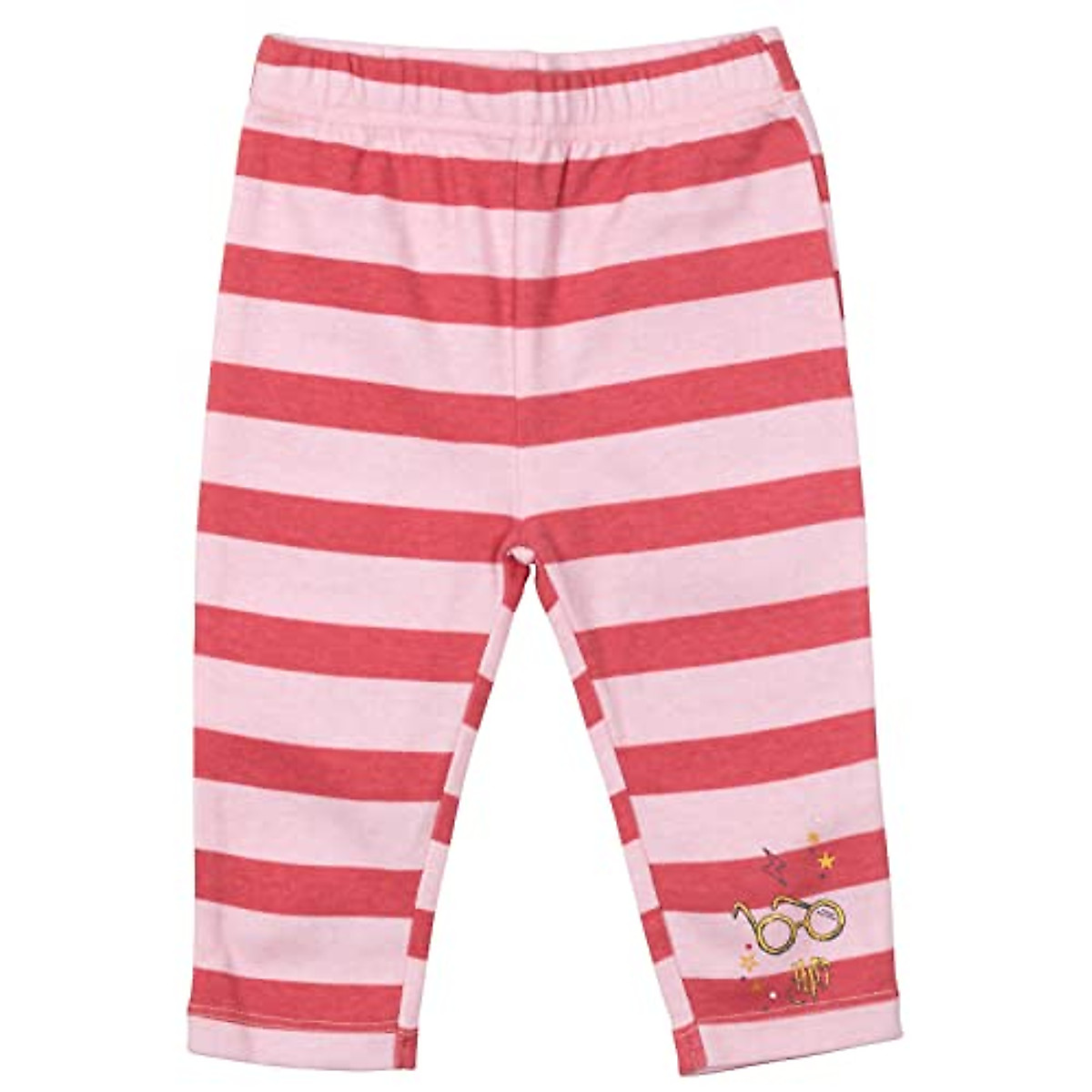 Harry Potter Infant Baby Girls Bodysuit Graphic T-Shirt Mesh Skirt and Leggings 4 Piece Layette Set 18 Months