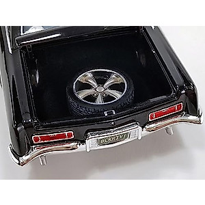 1964 Riviera Custom Cruiser Black Limited Edition to 354 Pieces Worldwide 1/18 Diecast Model Car by Acme A1806307