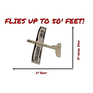 GRANITE MOUNTAIN PRODUCTS Balsa Wood and Styrofoam Airplane Toys Set - 6 Balsa Glider Kits and 6 Foam Model Toy Airplane Kits | 12 Total Planes | Classic Toys Perfect for Party Favors, Parties, BBQ's