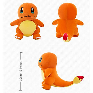 CHAOZI0 All Stars, Fire Dragon Plush Toy, Plush Stuffed Animal Dinosaur Plush Toy, Fire Dragon Toy Height (12inches)