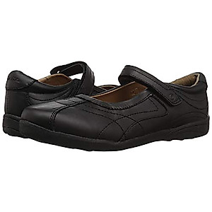 Stride Rite Girls Claire Mary Jan Shoes for Kids, Black, 2 Little