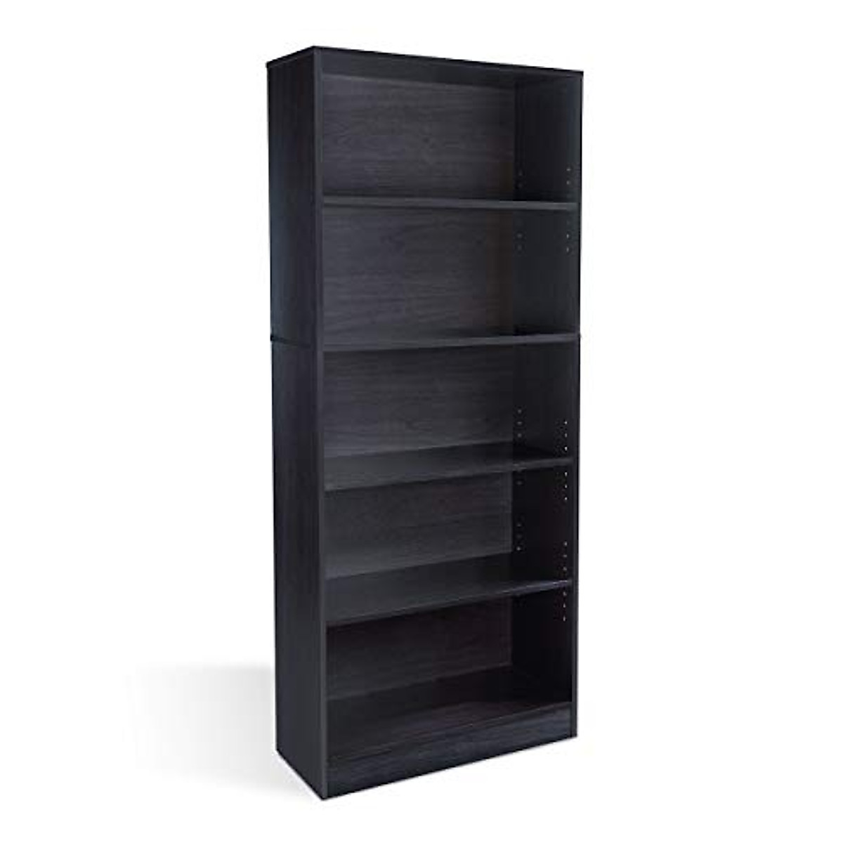 Atlantic Oskar 5-Shelf Multipurposed Bookcase & Storage Cabinet, PN 38408139, in Espresso