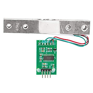 KOOKYE 5kg Load Cell and HX711 Combo Pack Kit - Load Cell Amplifier ADC Weight Sensor for Arduino Scale