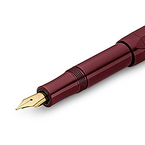 カヴェコ(Kaweco) Caveco CSFP-BO Fountain Pen, Medium, Medium Point, Classic Sports, Bordeaux