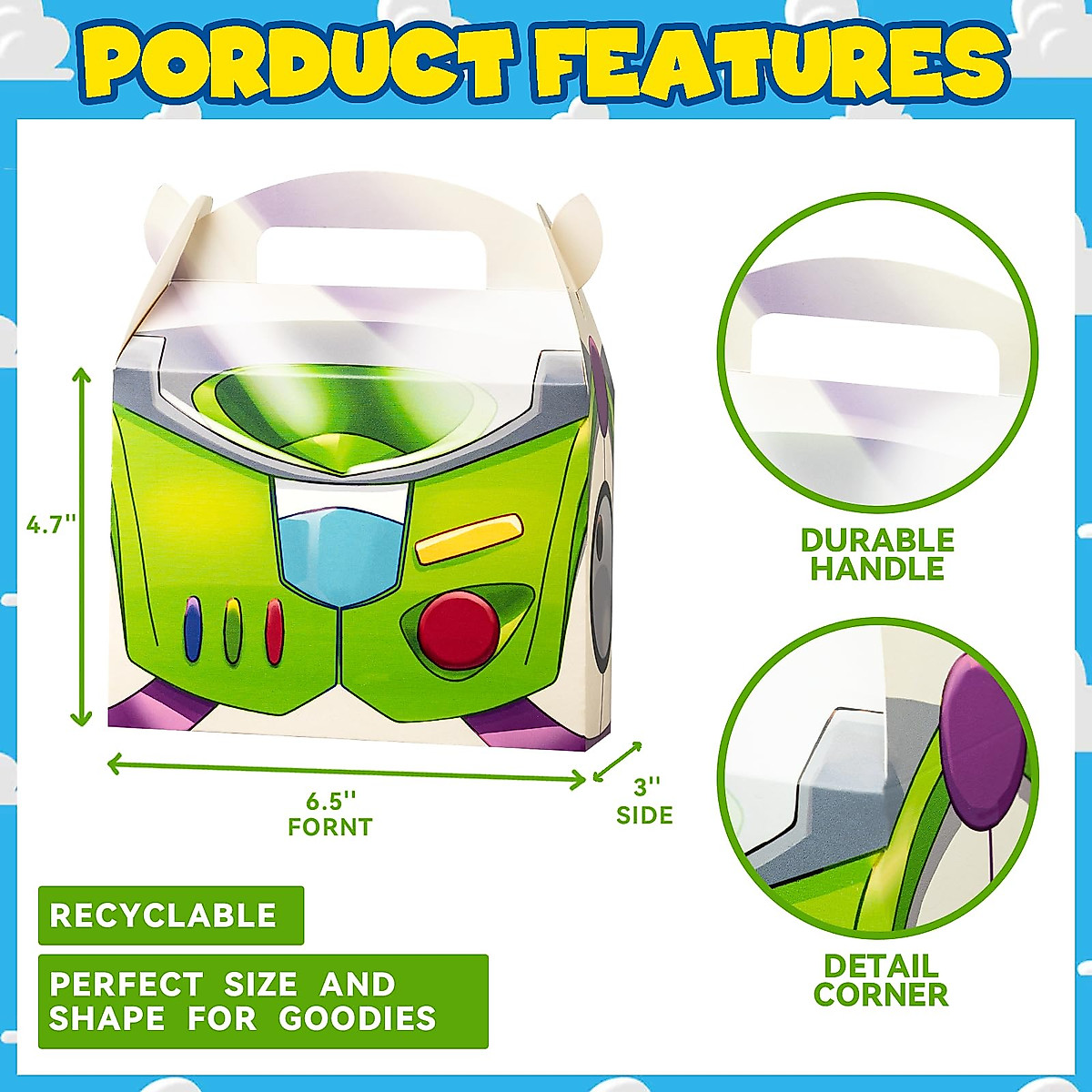 Toy Birthday Party Supplies,16Pcs Gift Boxes,Game Theme Style Party favors,Best for Fill Up the Birthday Gift Bags（8 style）