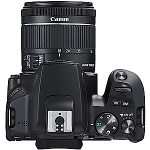 Canon EOS Rebel SL3 DSLR Camera (Black) with 18-55 IS STM 3453C002 USA 17pc Must Have Bundle: Includes – 32GB SanDisk Highspeed Memory Card + 50” Tripod + Professional Backpack + 3pc Filter Kit + More