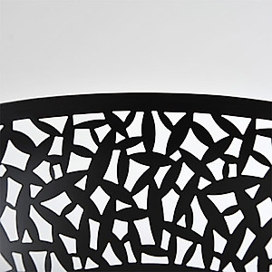 Alessi MSA04/29 B "CACTUS!" Fruit Holder in Steel Coloured With Epoxy Resin, Black