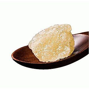 HELENOU666 Rock Sugar, Pure Raw Cane Yellow Lump Crystal Candy for Tea and Coffee