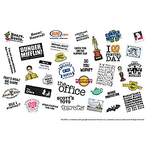 Tervis Triple Walled The Office Insulated Tumbler Cup Keeps Drinks Cold & Hot, 20oz - Stainless, Smorgasbord