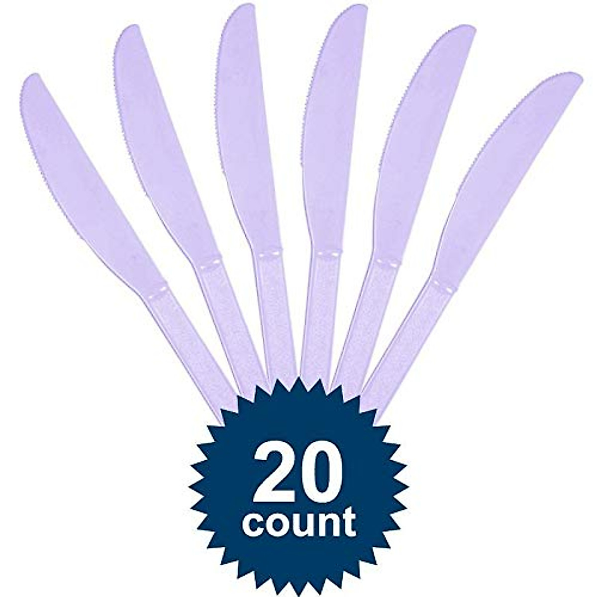 amscan International Knives, Pack of 20, Hydrangea