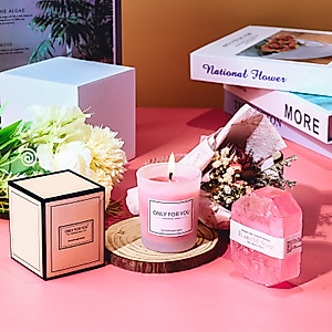 ATOMAKER Gift for Women, Rose Spa Gift Basket for Women, Mom, Wife, Girlfriend, Sister, Her - Relaxing Birthday Gifts, Christmas, Valentine's Day, Mothers Day Gifts, Personalized Tumbler, Heart