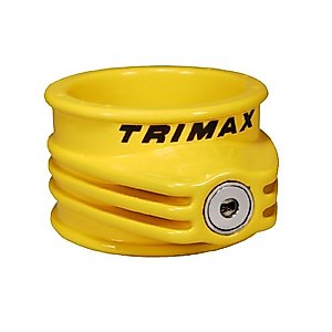 Trimax TFW55 Ultra Tough 5th Wheel Trailer Lock , Yellow