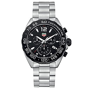 Tag Heuer Mens Formula 1 Stainless Steel Chronograph Watch