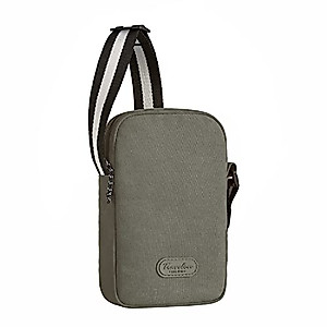 Travelon Coastal RFID Blocking Mini Crossbody, Oyster