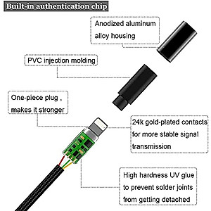 iPhone Aux Cord for Car with Charging Port,[Apple MFi Certified] Lightning to 3.5mm Charging Audio Aux Cable Works with Car Home Stereo Speaker Headphone Compatible with iPhone13/12/11/XS/XR/8/7/6