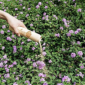 Set of 4 Small Bamboo Scattering Urns Tube for Human Ashes, ECO & Biodegradable Friendly Bamboo Spreading Cremation Tube Urn for Male Female Child Pet Ashes