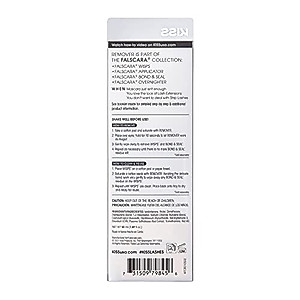 KISS Falscara DIY Eyelash Extension Remover with Natural Rosewater – Gentle Soothing Nourishing Eye Cleanser for Removal of Artificial False Synthetic Eyelashes, Lash Wisps, and Bond & Seal Adhesive