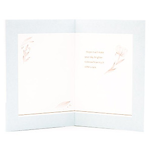 Hallmark Thinking of You Card (Brighten Your Day Flower Pattern)