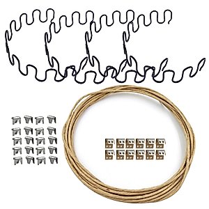 Carkio Sofa Upholstery Spring Replacement Kit 20" Length for Funirture Couch Repari Automotive and Others