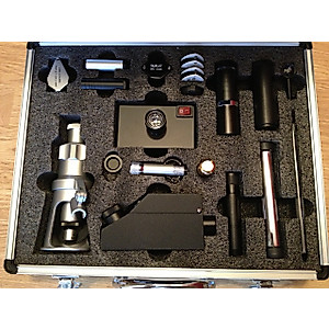 Gemologists' Travel/portable Lab Suitcase. Including Microscope, Dichroscope, Spectroscope, Chelsea Filter, Ruby Filter, Jadeite Filter, Polariscope, Darkfield Loupe, Uv Magnifier, Gem Refractometer, Polariscope, Conoscope, Refractive Index Liquid Oil, Ge