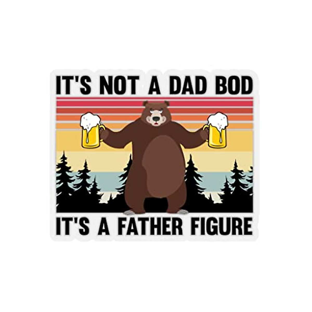 Teegarb Letter Blanket Sticker Decal Novelty Physique Body Build Curiousness Grizzly Enthusiast Hilarious Physical Stickers for Laptop Car 2" × 2" / Transparent