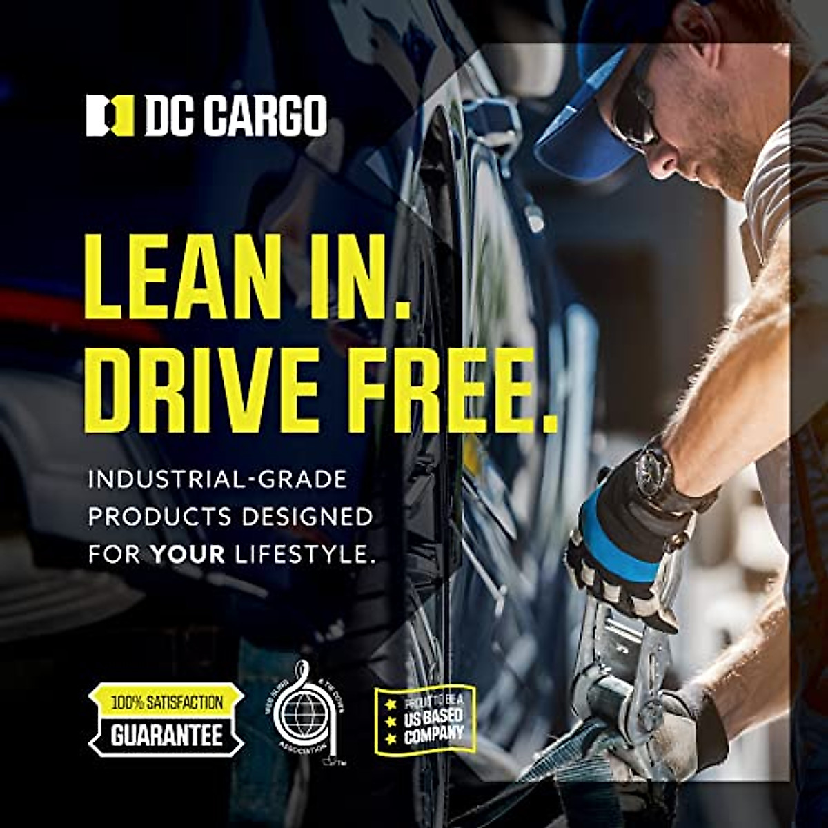 DC Cargo E-Track Wood Beam End Socket Shelf Brackets for Custom Storage - Pack of 4 - with E-Track Fittings - Ideal for 2x4 & 2x6 in Trucks, Trailers, Vans, RVs - Zinc-Coated Steel Versatile ETrack Ti