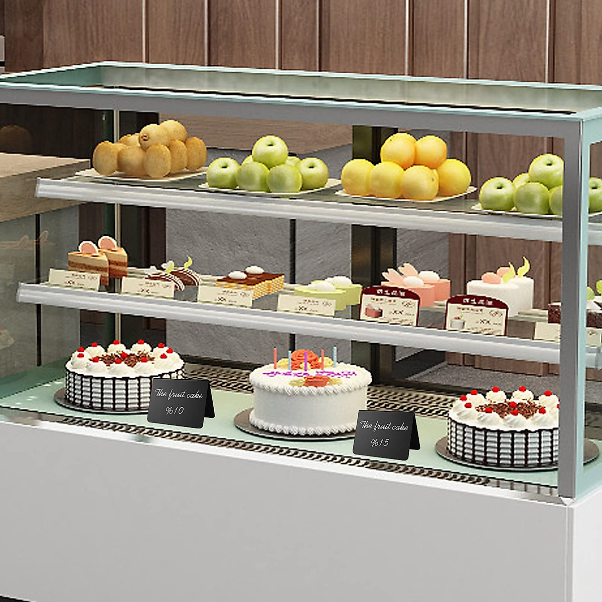 12 Pack 4"x3"Mini Chalkboard Signs for Chalk Sign for Food - Party - Buffet - Table Sign Chalkboard - Wedding - Bakery - Small Chalkboard Sign - Mini Chalkboard Signs for Food