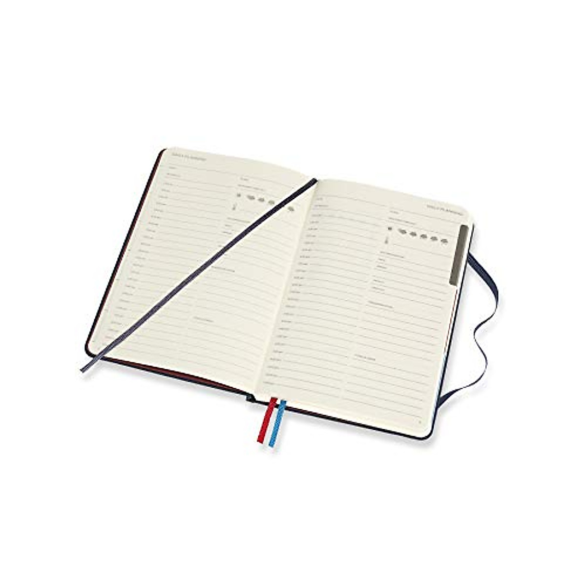 Moleskine Voyageur Notebook, Hard Cover, Medium (4.5" x 7") Ocean Blue, 208 Pages