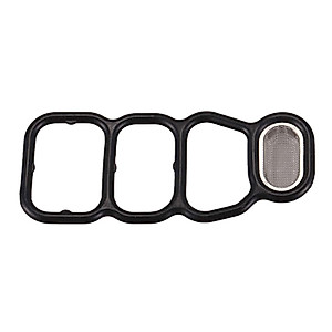 Compatible for 15826-RDV-J01 Professional Head Cylinder Solenoid Spool Faucet Gasket Spool Valves Filter Engine Seal Sealed Gasket for Engine Exhaust System Gasket Solenoid Spool Fauces Gasket