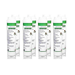 AFC Brand, water filter, Model # AFC-G6-VF1200, Compatible with GE (R) FQSVF Compatible Water Filter Set 8 Pack